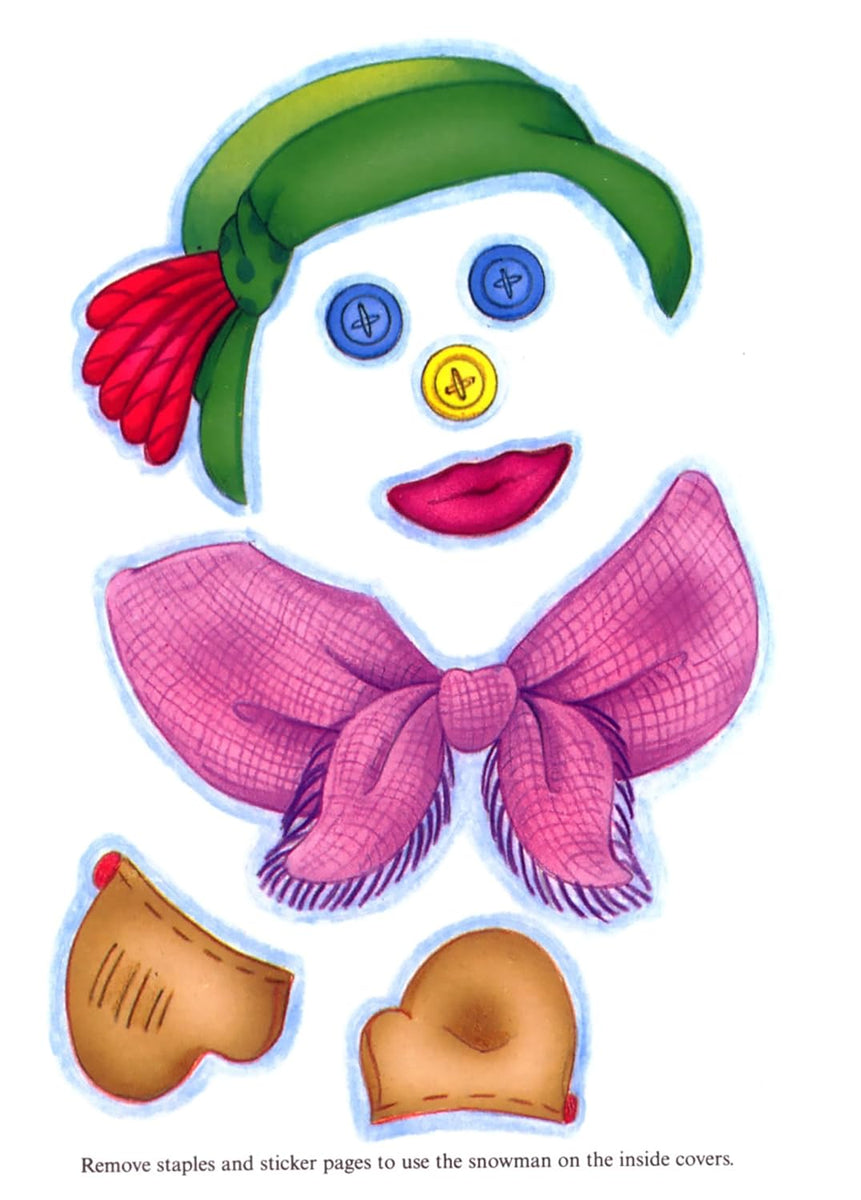 Decorate a Snowman with 35 Stickers – I Dream of Snow