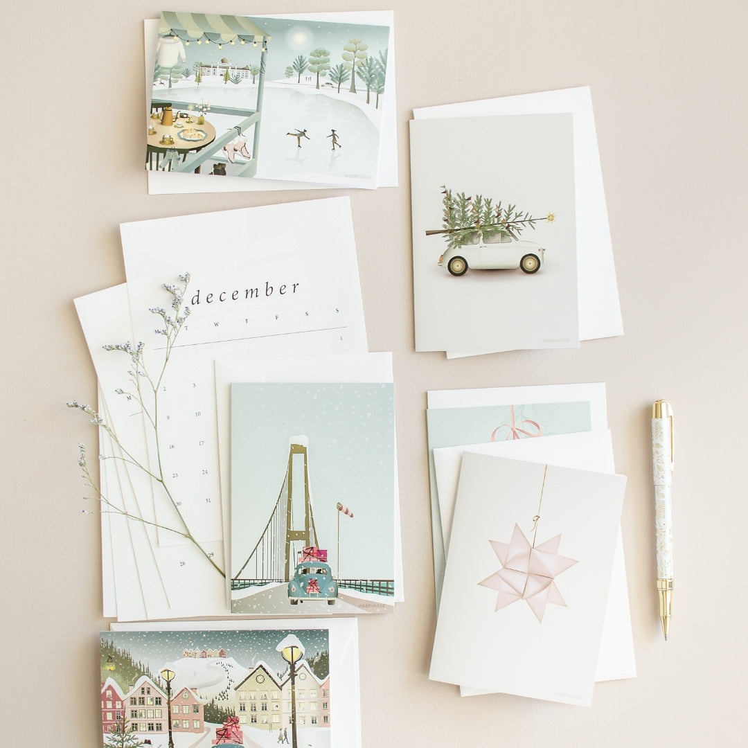 Ice Skating Card – I Dream of Snow