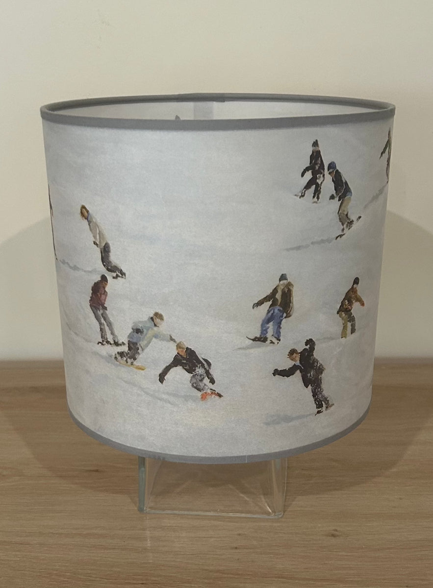 Snowboarding Lamp Shade – I Dream of Snow