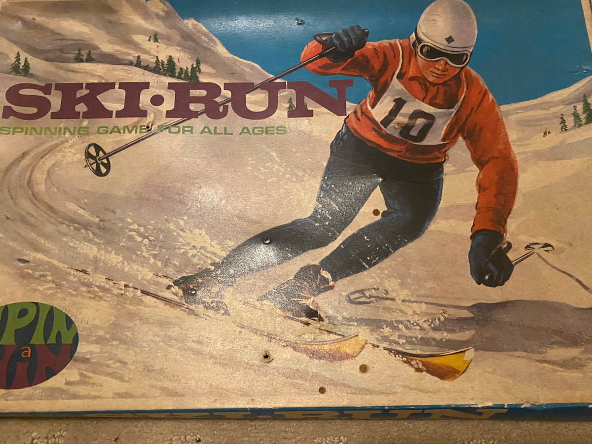 Vintage Ski Run: Spinning Game All Ages – I Dream of Snow