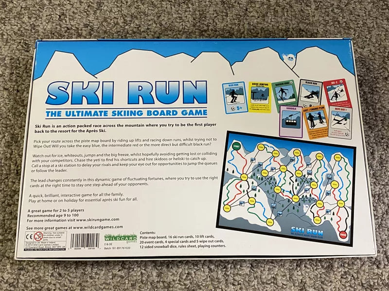 Ski Run: The Ultimate Skiing Board Game – I Dream of Snow