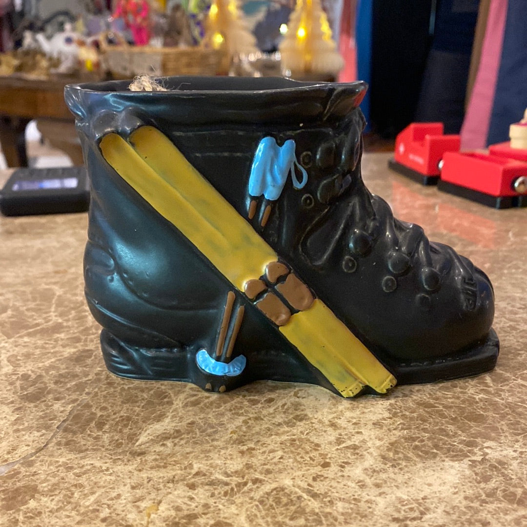 Vintage Palmer Ceramic Ski Boot Planter – I Dream of Snow