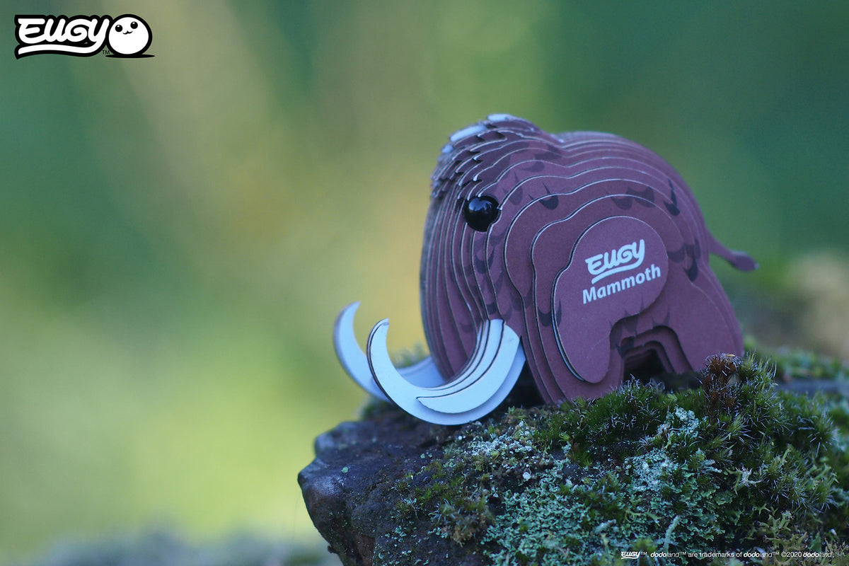 EUGY Mammoth - 3D Cardboard Model Kit – I Dream of Snow