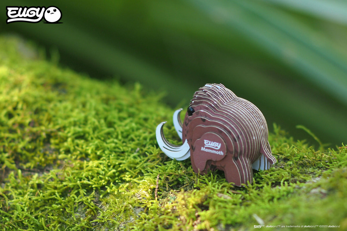 EUGY Mammoth - 3D Cardboard Model Kit – I Dream of Snow