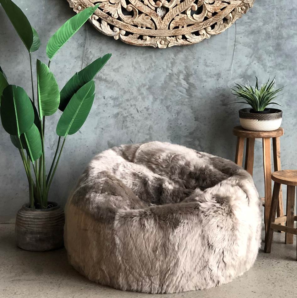 Sheepskin Bean Bag – I Dream of Snow